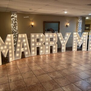 4 FT Marquee Letters & Numbers - Etsy