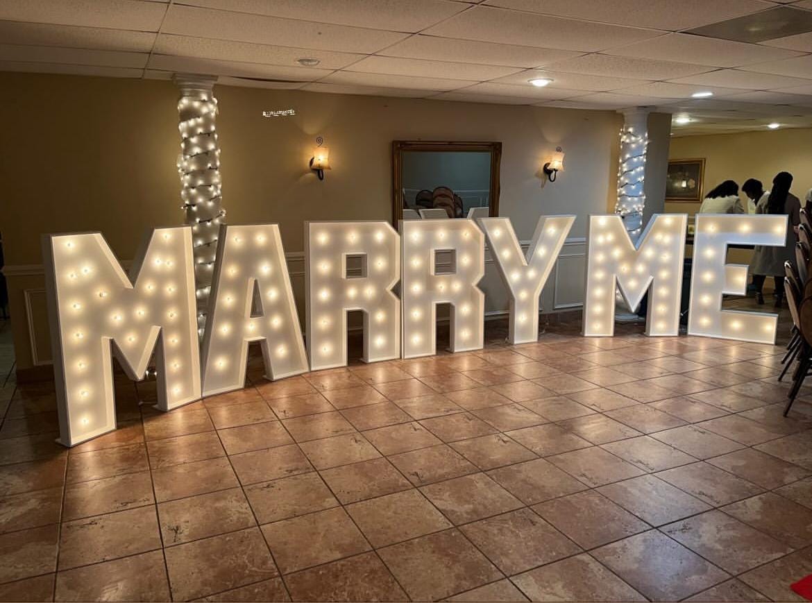 4 FT Marquee Letters & Numbers - Etsy