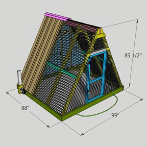 Chicken Coop Plans | Modern Chicken Coop Plans - Chicken Coop Wheel ...