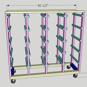 17 Gallon Tote Rack Plans, Tote Garage Storage Shelves, Organization ...
