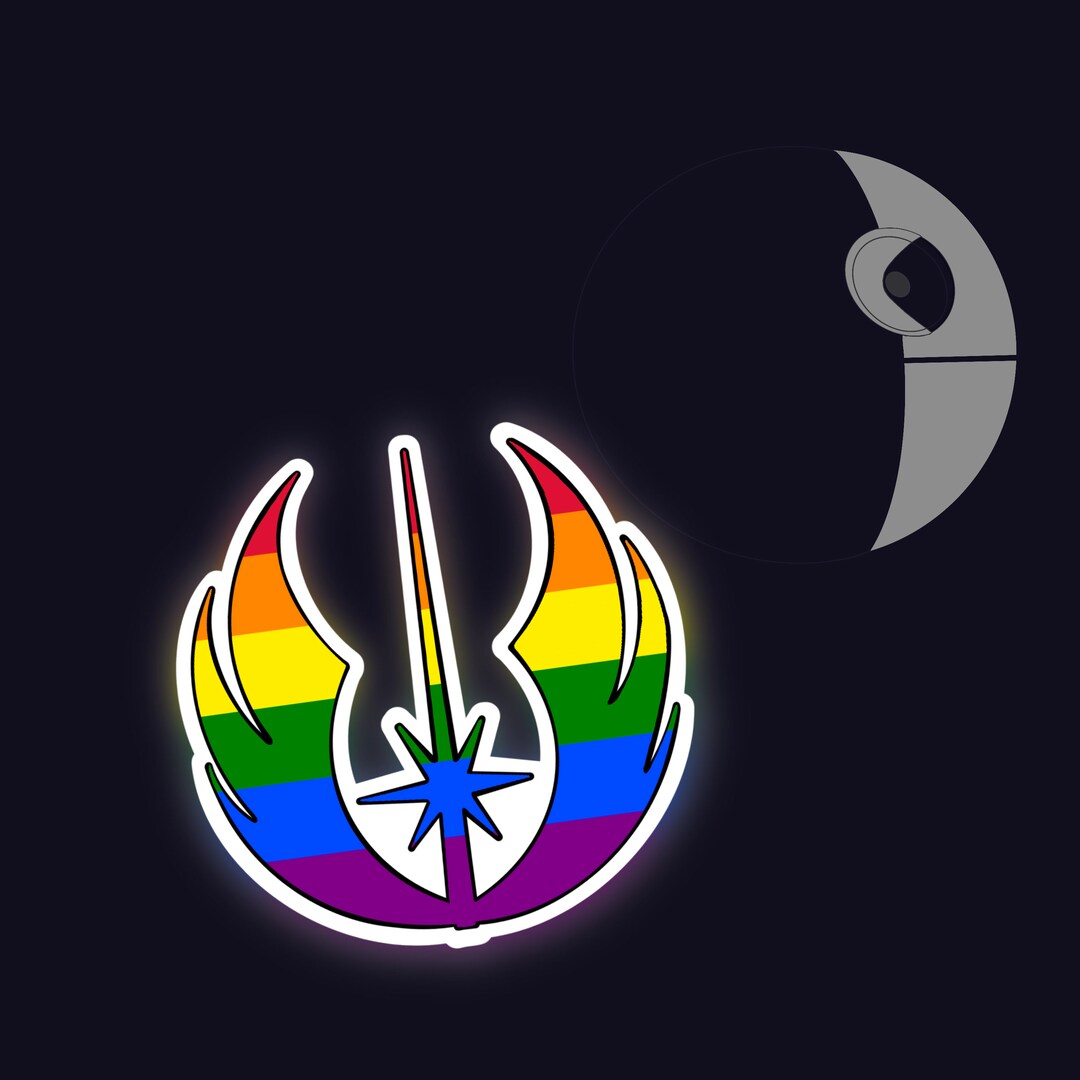 Jedi Order Pride Flag | Star Wars | Pride | Jedi | LGBTQ | May the 4th ...