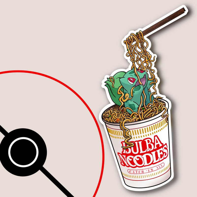 Ramen Stickers - Etsy