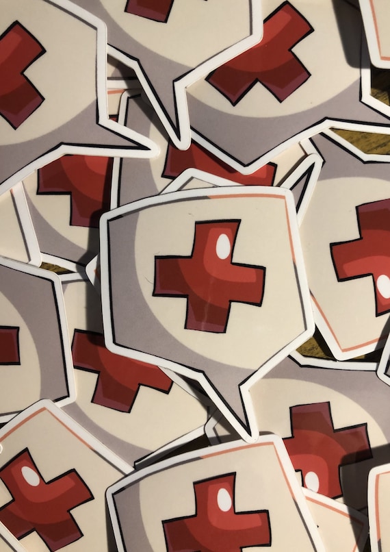 TF2 MEDIC Vinyl Sticker | Etsy
