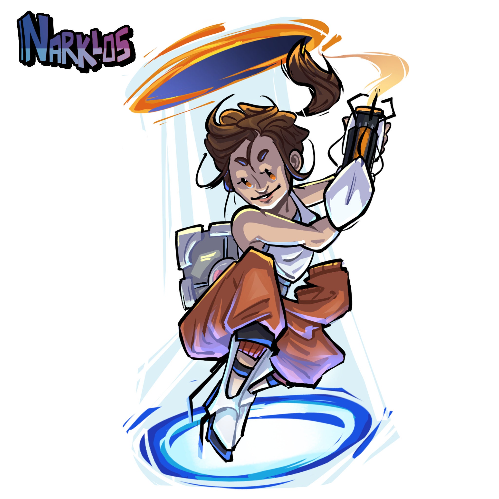 Chell Portal 2 Fan Art