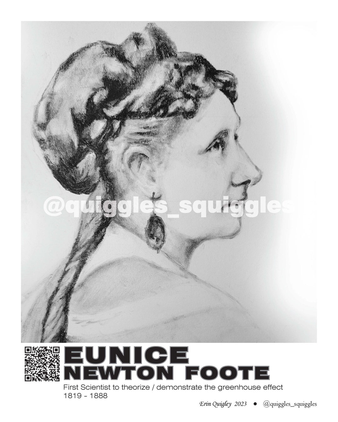 Eunice Newton Foote Art Print - Etsy