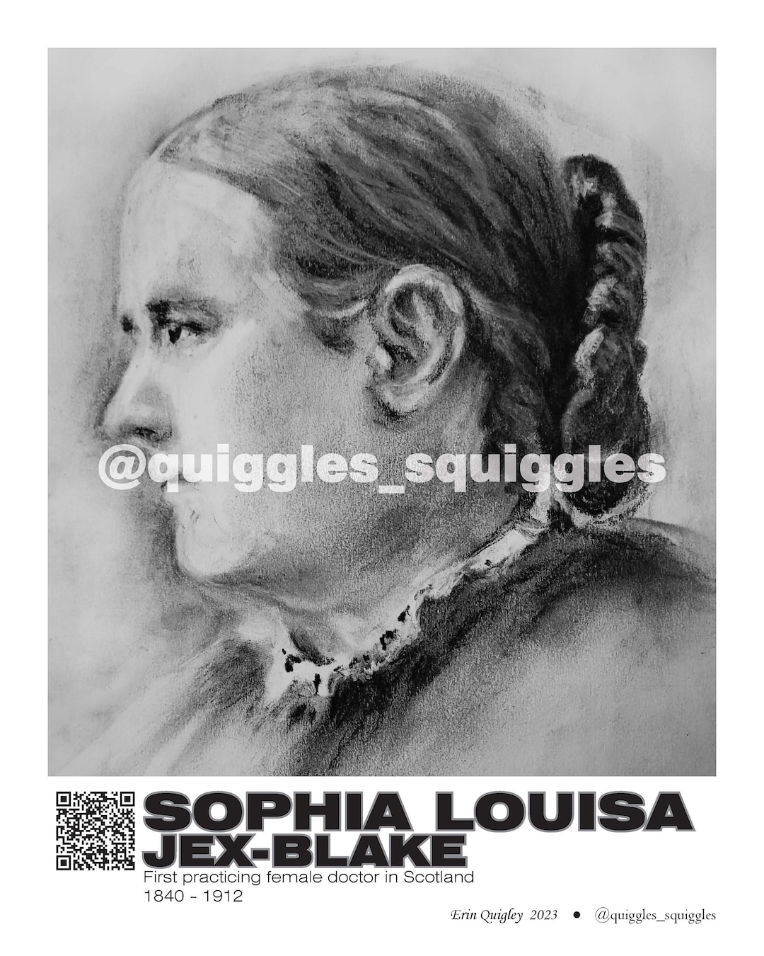 Sophia Louisa Jex Blake Art Print - Etsy