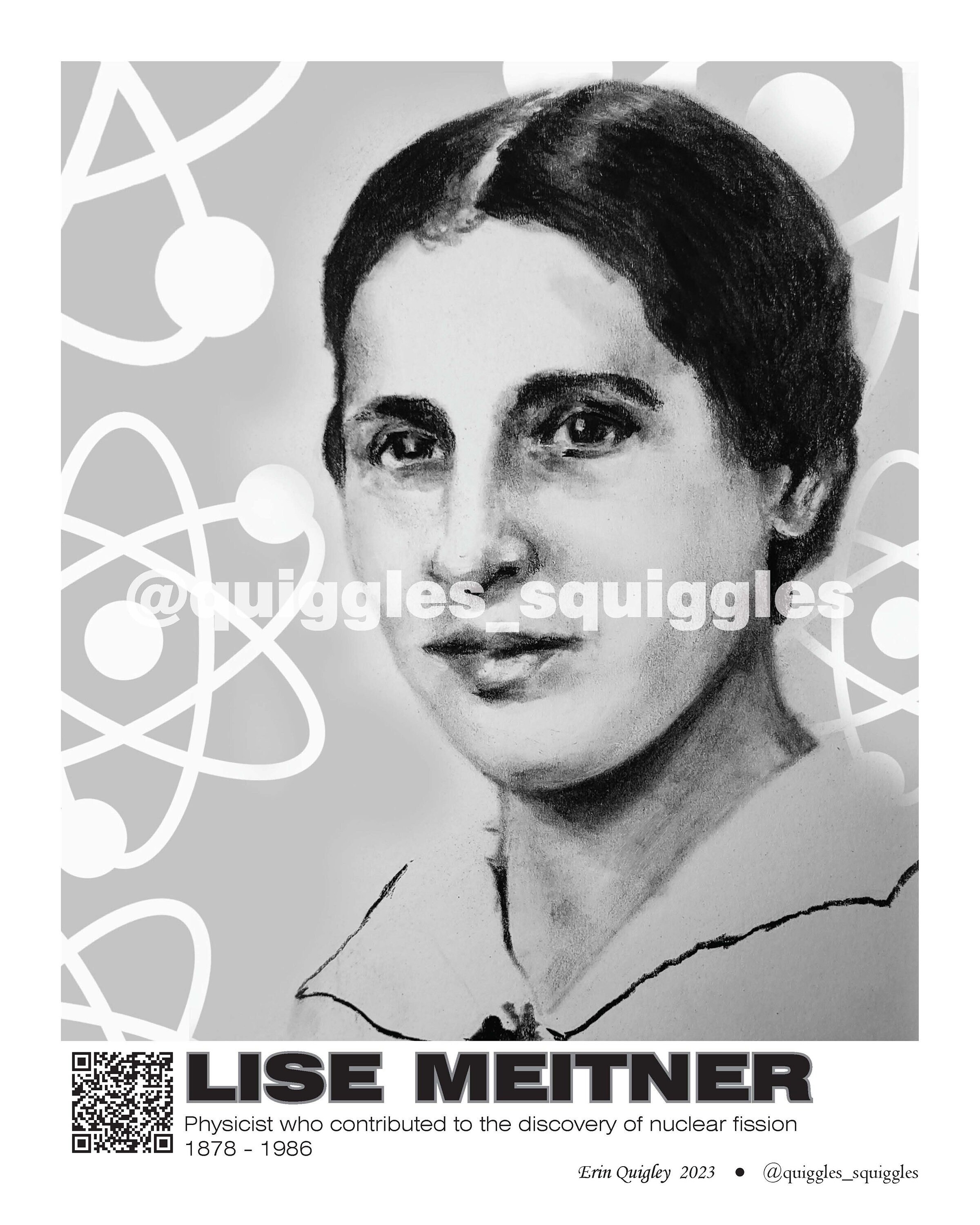 Lise Meitner Art Print - Etsy
