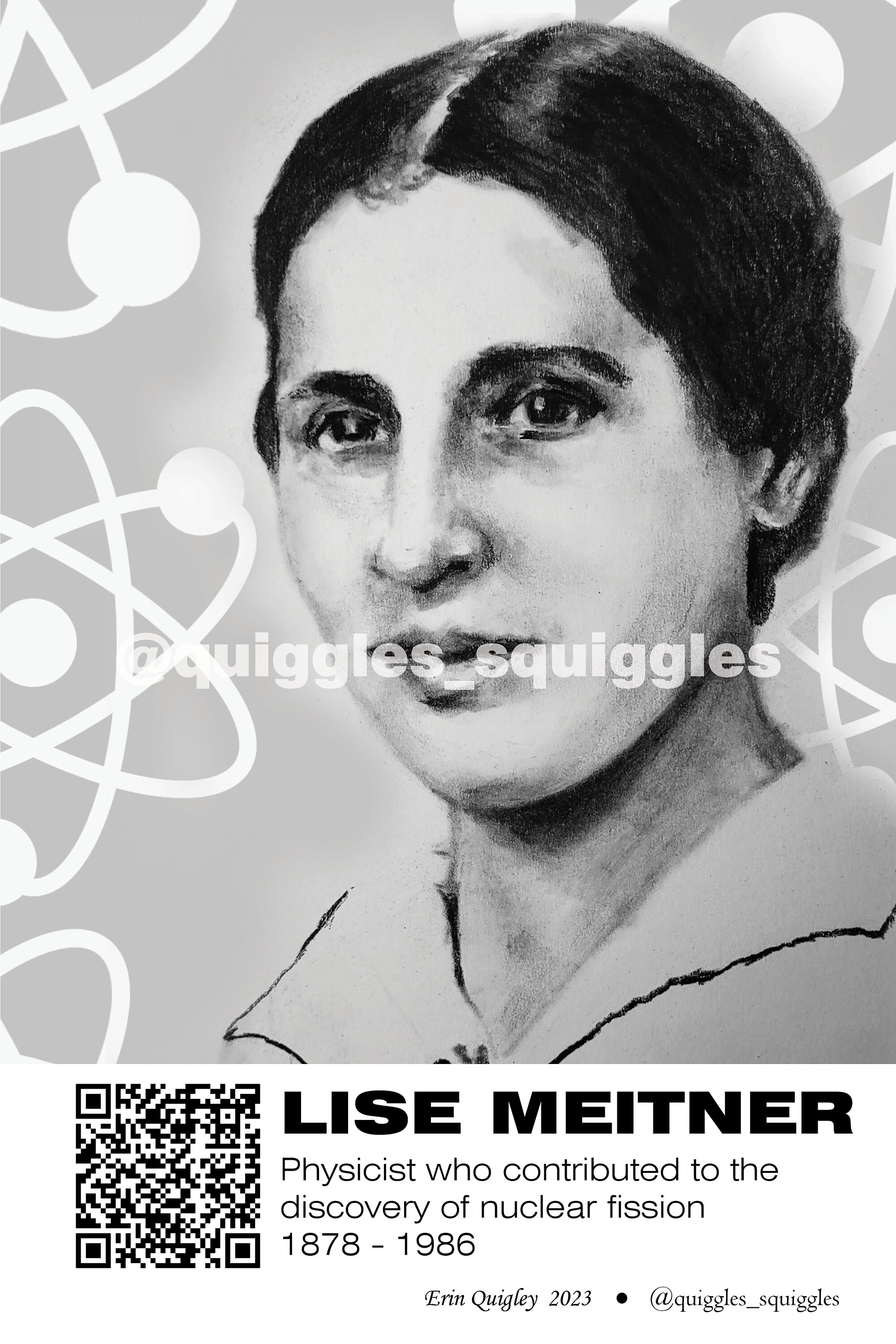 Lise Meitner Art Print - Etsy