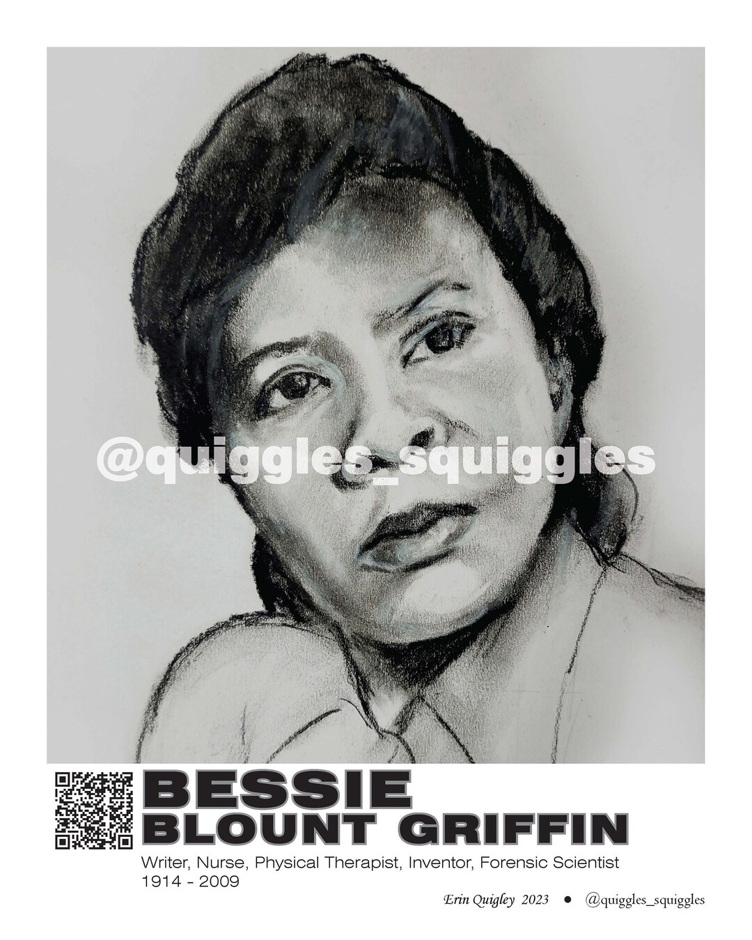 Bessie Blount Griffin Art Print - Etsy