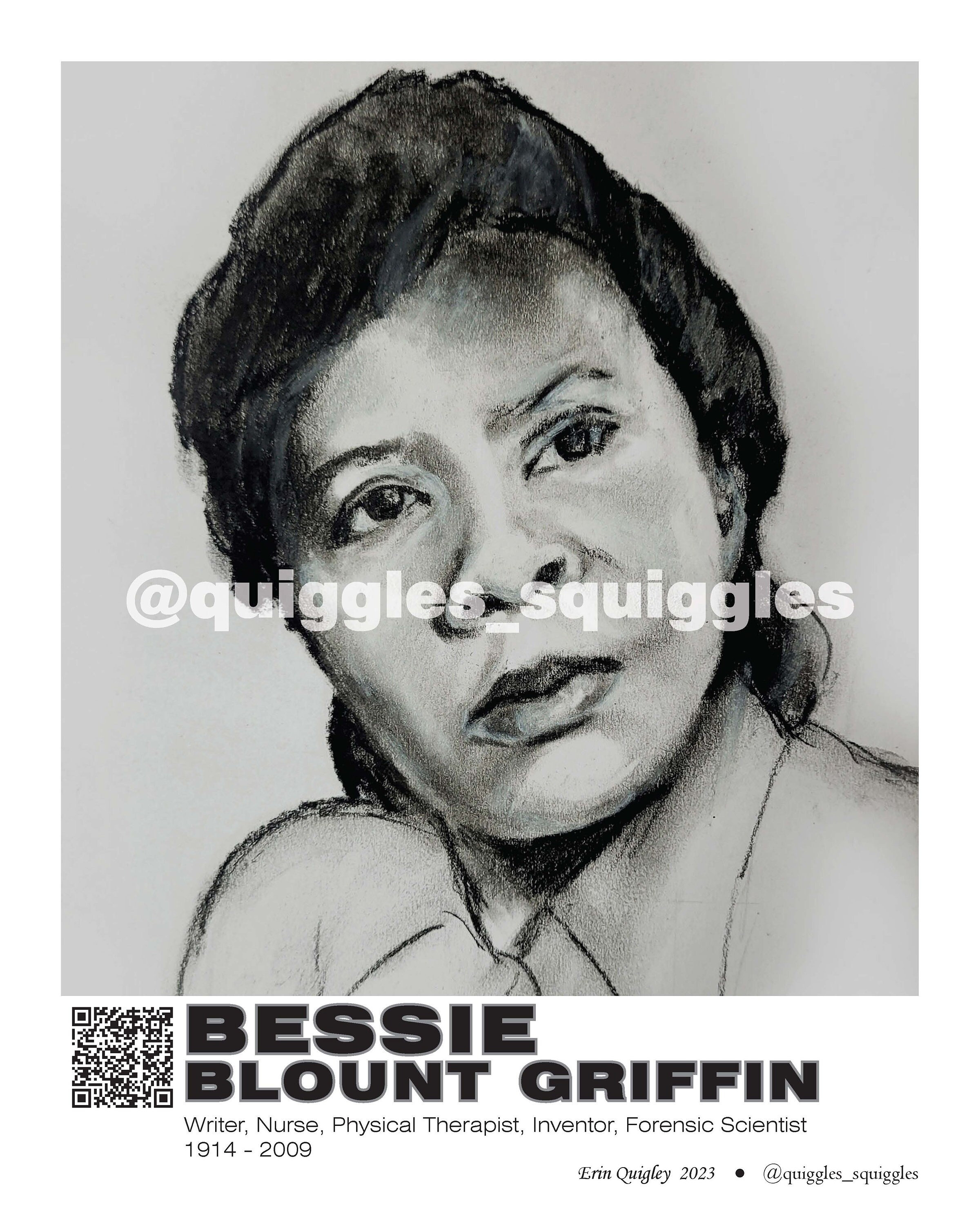 Bessie Blount Griffin Art Print - Etsy