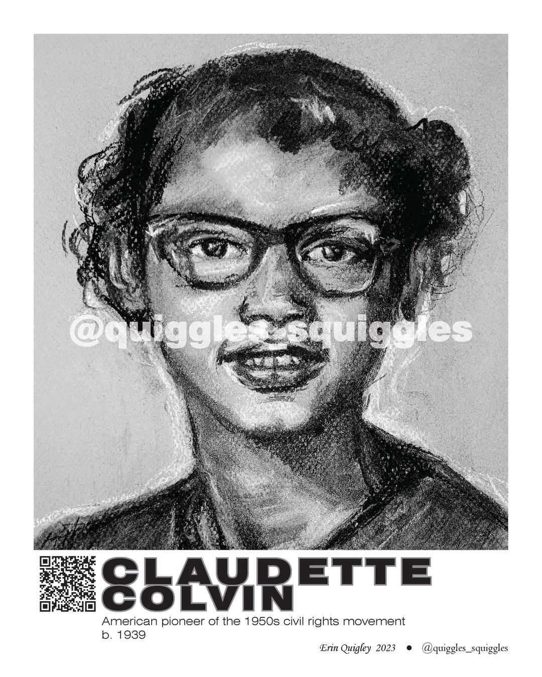 Claudette Colvin Art Print - Etsy