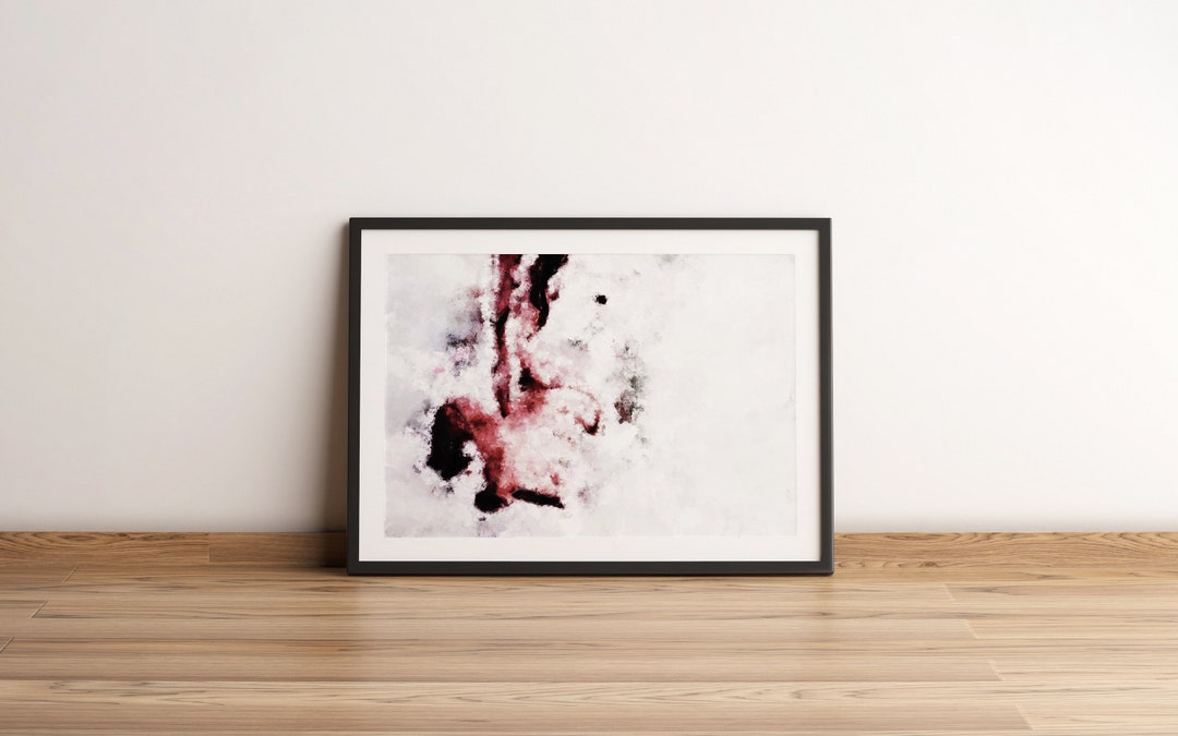 Printable Abstract Wall Art, Modern Home Art, Digital Painting, Instant ...