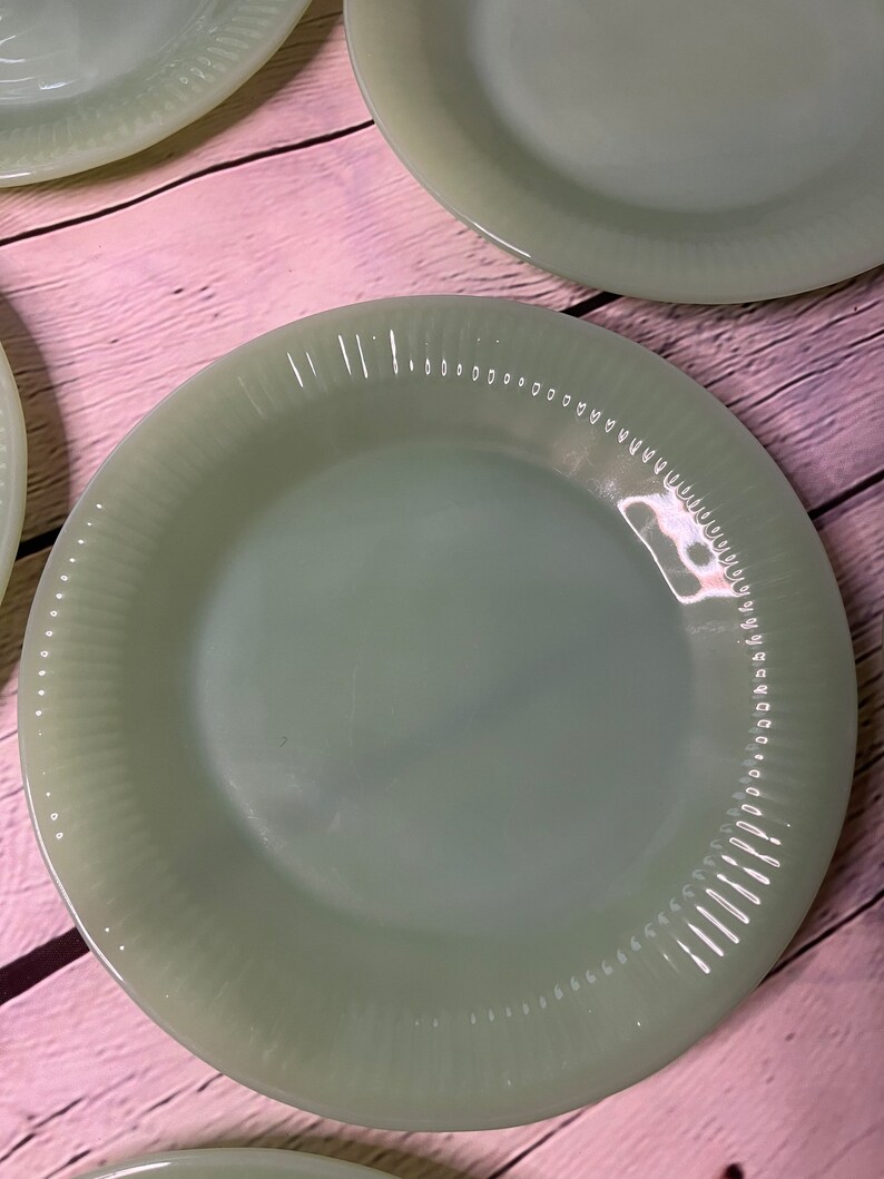 Vintage Fire King Jadeite Plates and Bowls - Etsy