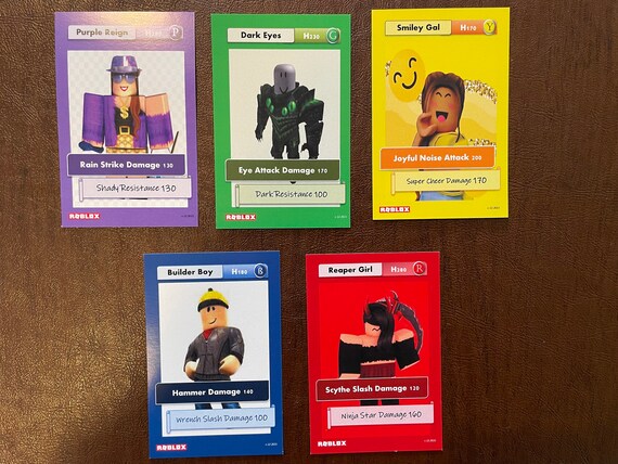 Roblox Trading Cards | Etsy