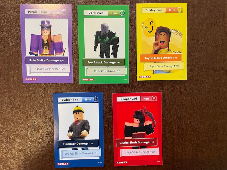 Roblox Trading Cards | Etsy