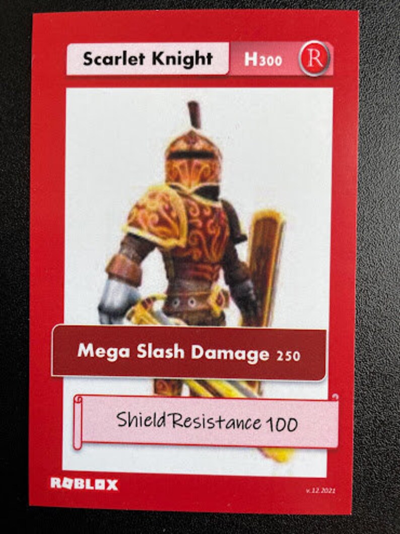 Roblox Trading Cards - Etsy New Zealand