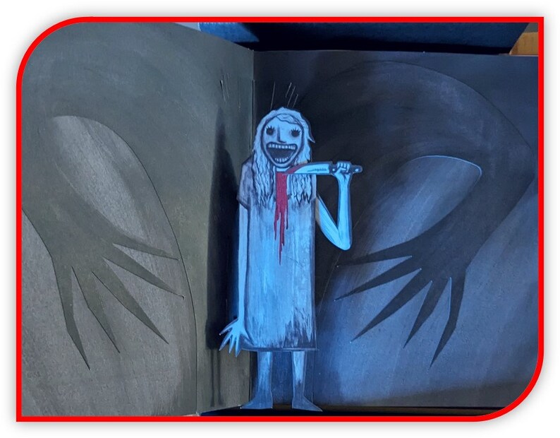 Extremely Rare the Babadook Pop up Book Signed Horror Suspense ...