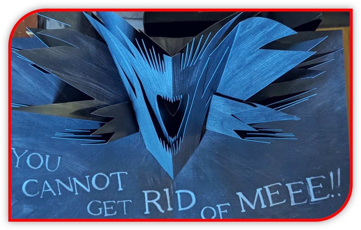 Extremely Rare the Babadook Pop up Book Signed Horror Suspense ...