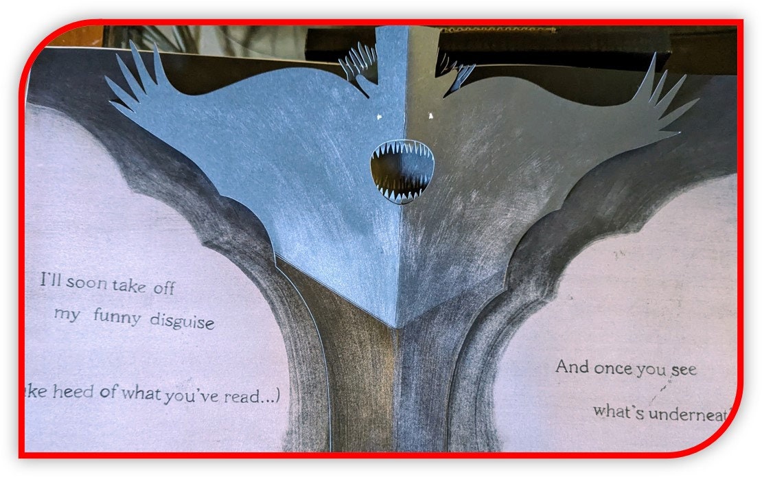 Extremely Rare the Babadook Pop up Book Signed Horror Suspense ...