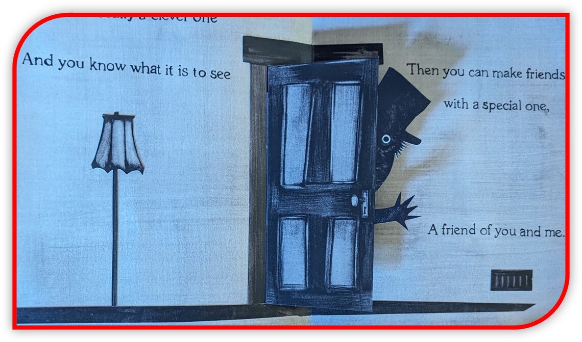 Extremely Rare the Babadook Pop up Book Signed Horror Suspense ...