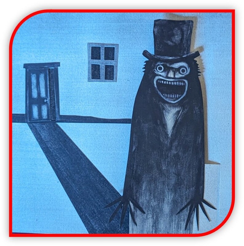 Extremely Rare the Babadook Pop up Book Signed Horror Suspense ...