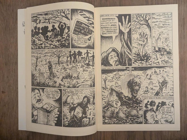 Gore Shriek #3: 1986 Horror Comic - Splatterpunk Anthology - Etsy