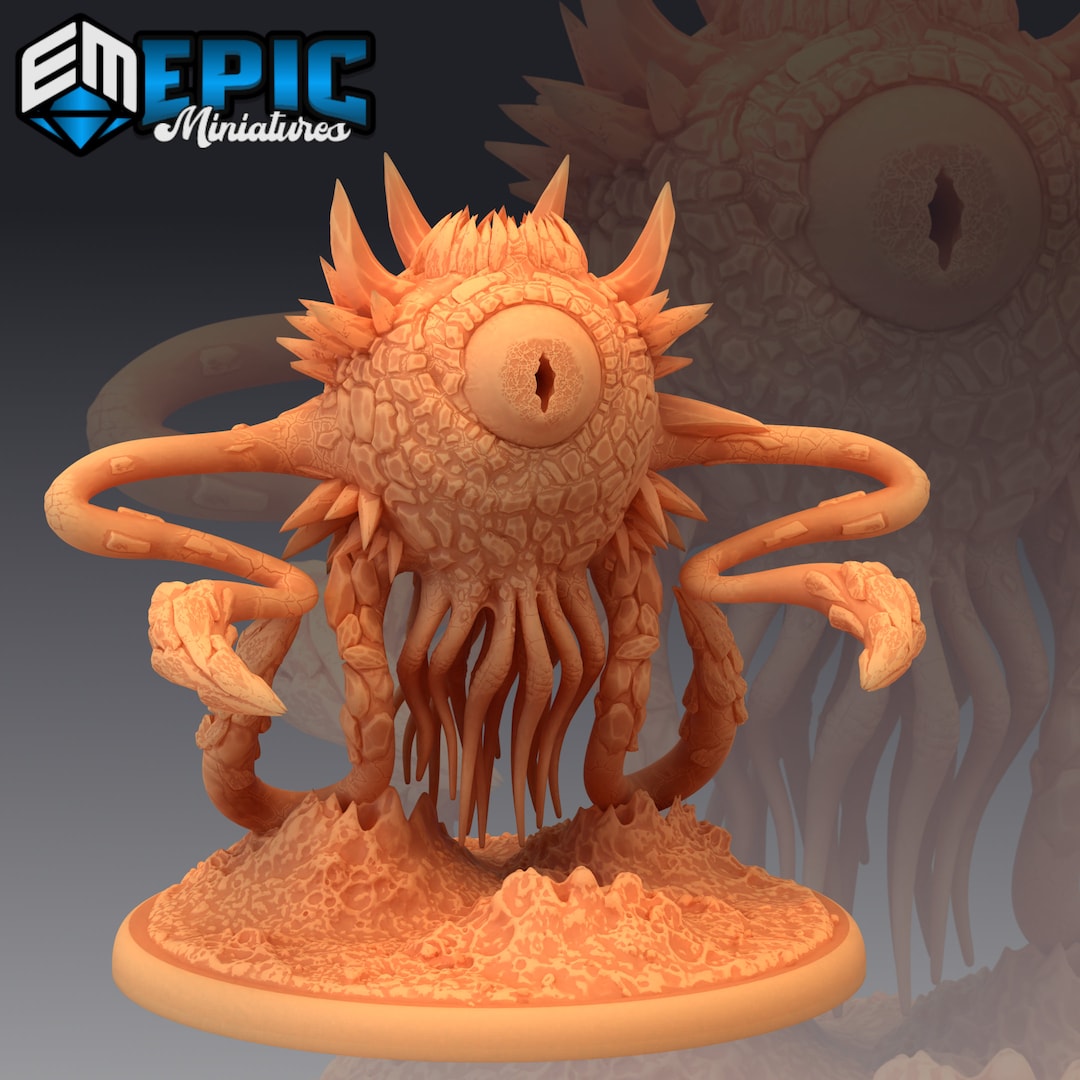 Magma Tyrant Monstrosity Epic Miniatures 12K Resin 3D Printed ...