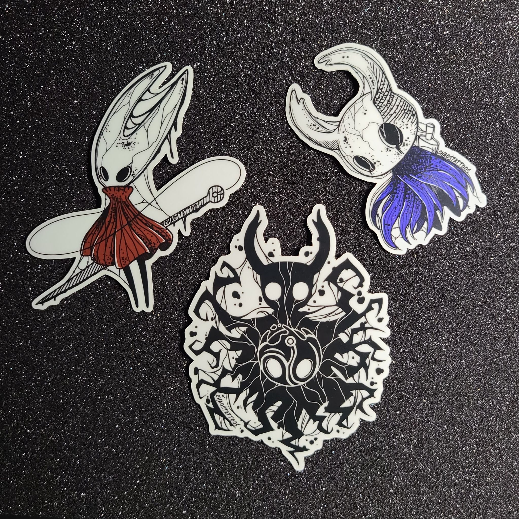 Hollow Knight Shade Void Heart Hornet Glow in the Dark Sticker - Etsy ...