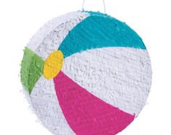 Beach Ball Pinata - Etsy