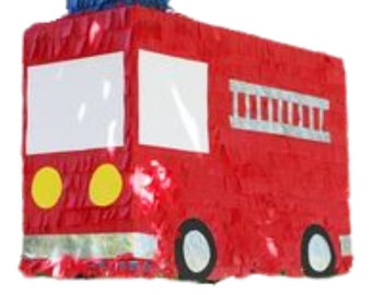 Fire Truck Pinata - Etsy