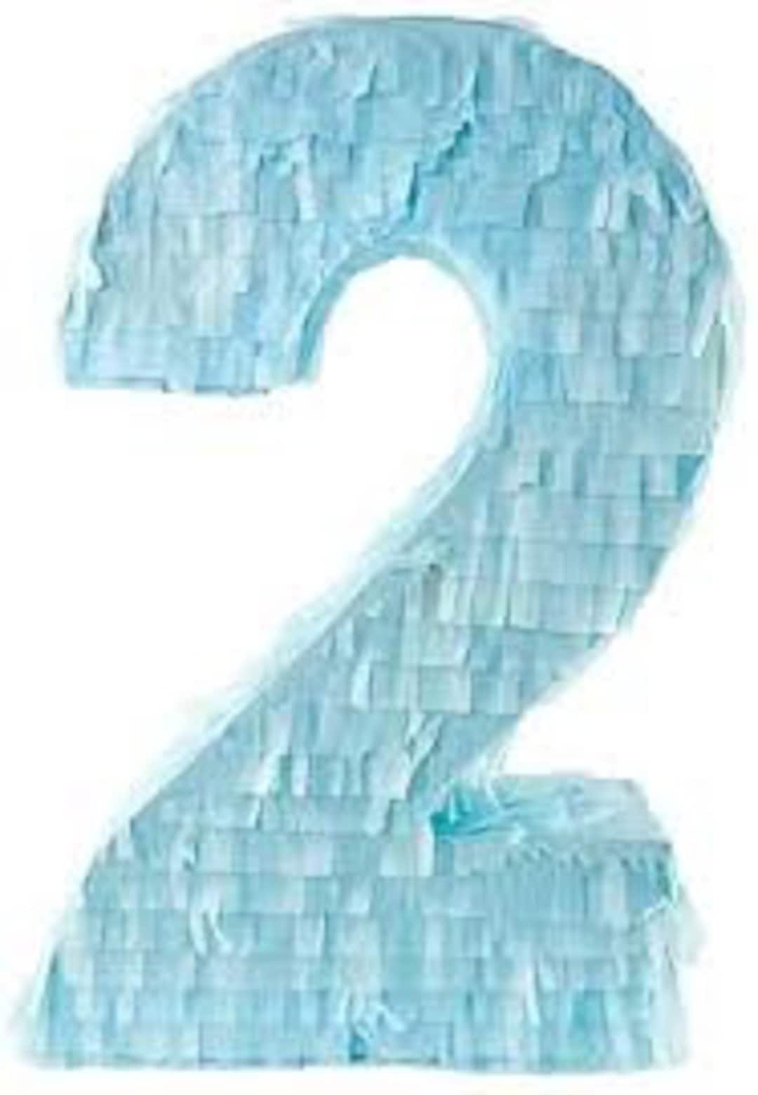 Custom Number Pinata - Etsy