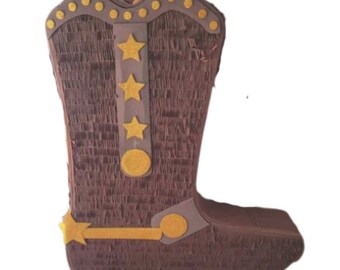 Cowboy Boot Pinata - Etsy