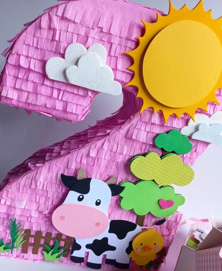 Kids Pinata Numbers Pinata - Etsy