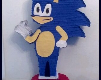 Sonic the Hedgehog Pinata - Etsy