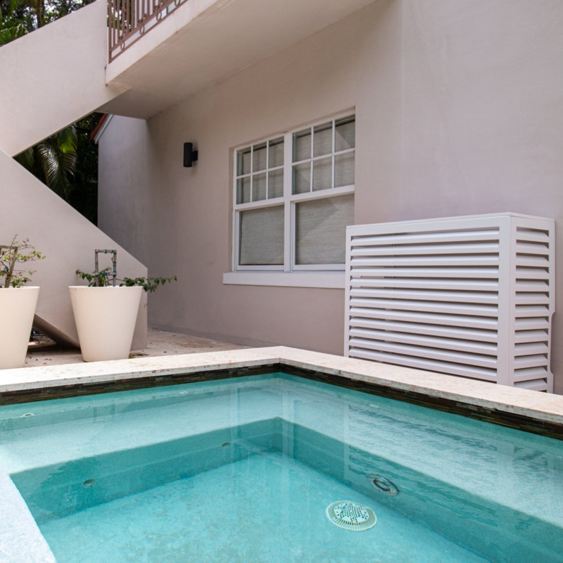 Mini Split Air Conditioner Cover for Outdoor AC Condenser, Aluminum ...