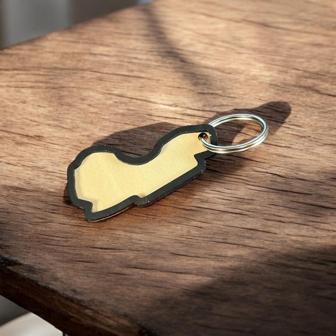 Formula 1 Circuit Keyring – Laser Cut Wooden Souvenir - Etsy