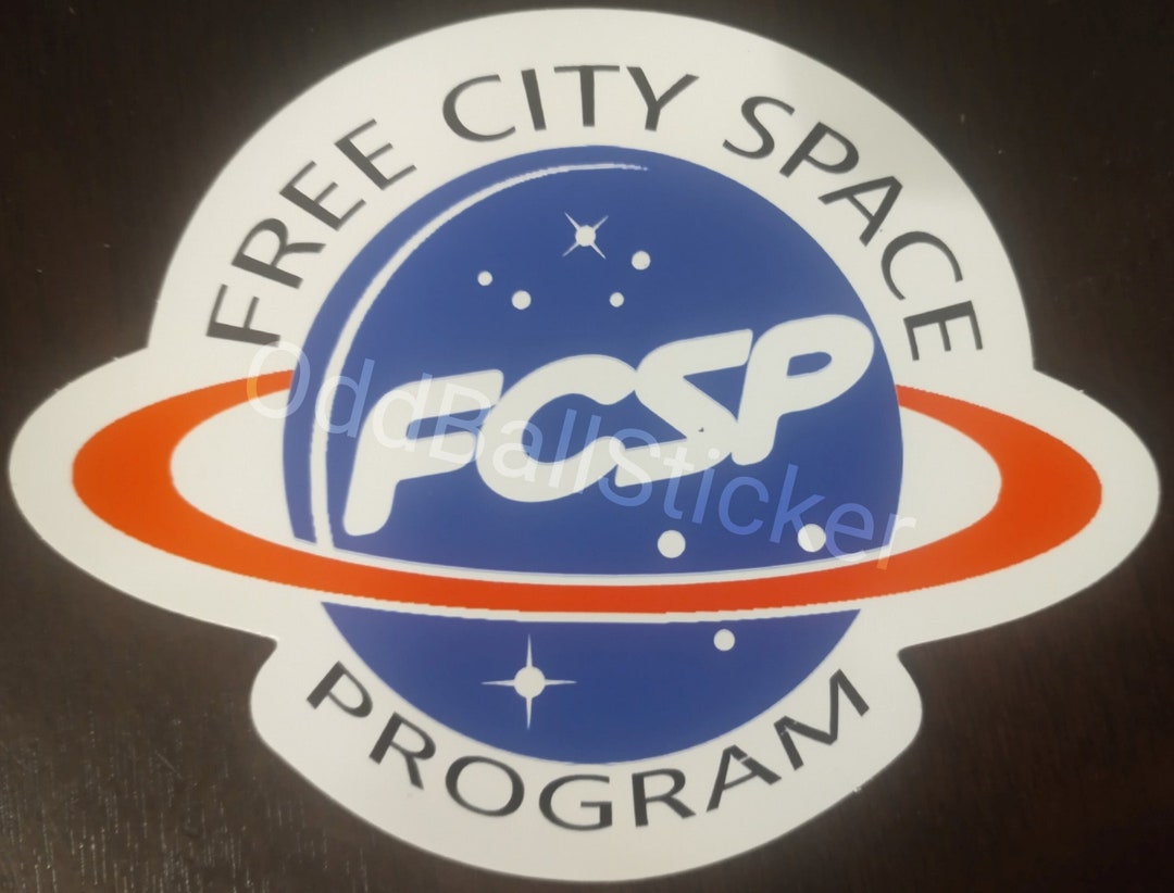 Free City Space Program Logo Sticker - Etsy Österreich