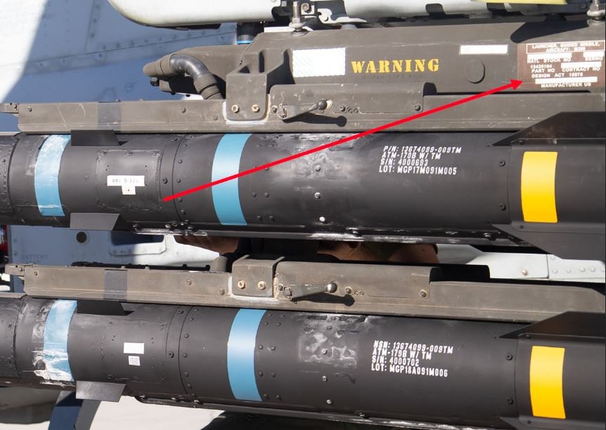 M299 Guided Missile Launcher Part Number Sticker - Etsy