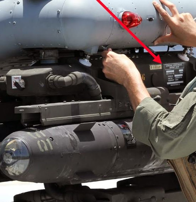 M299 Guided Missile Launcher Part Number Sticker - Etsy