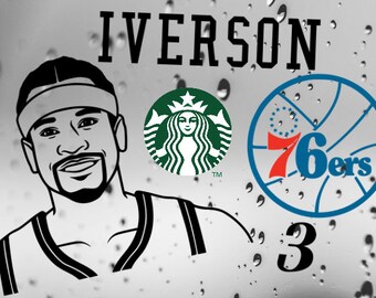 Allen Iverson Svg | Etsy