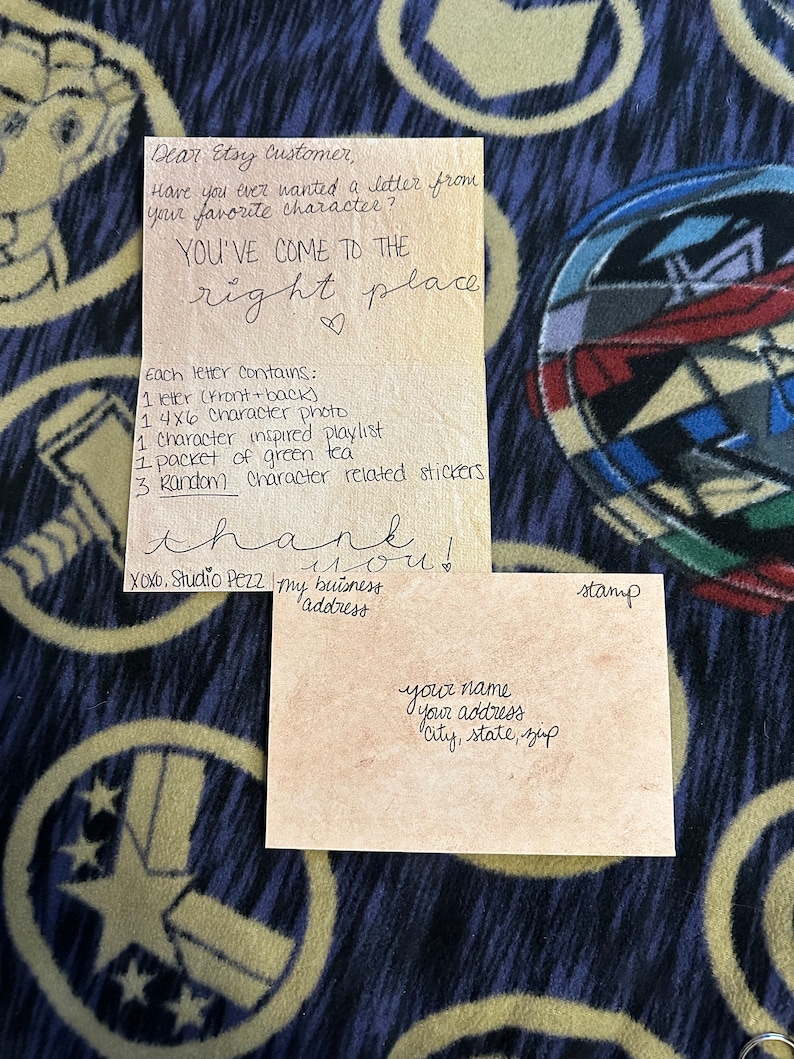 Eddie Munson Comfort Letter - Etsy