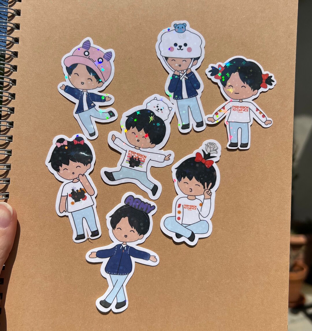 Jin PTD Encore Sticker Set - Etsy