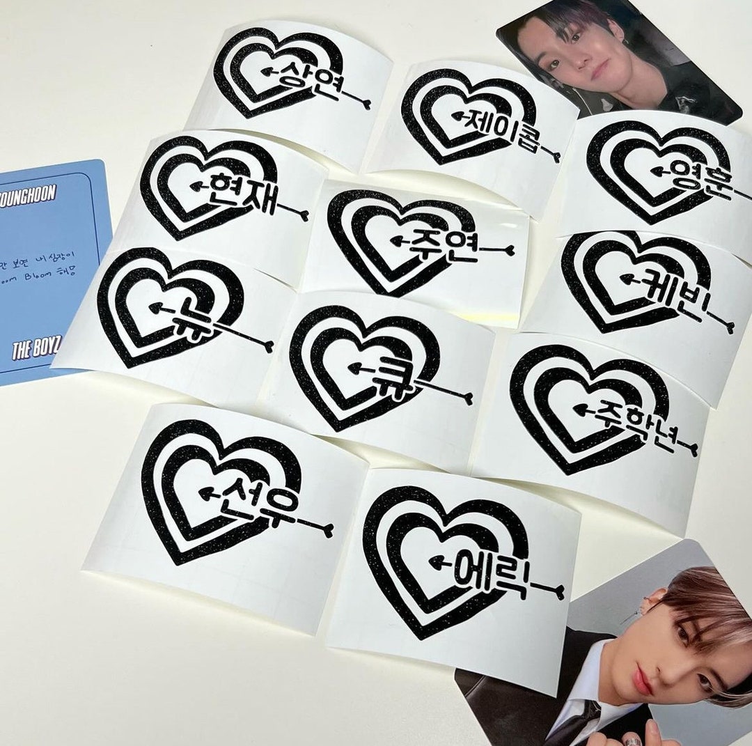 The Boyz Lightstick Decal - Etsy