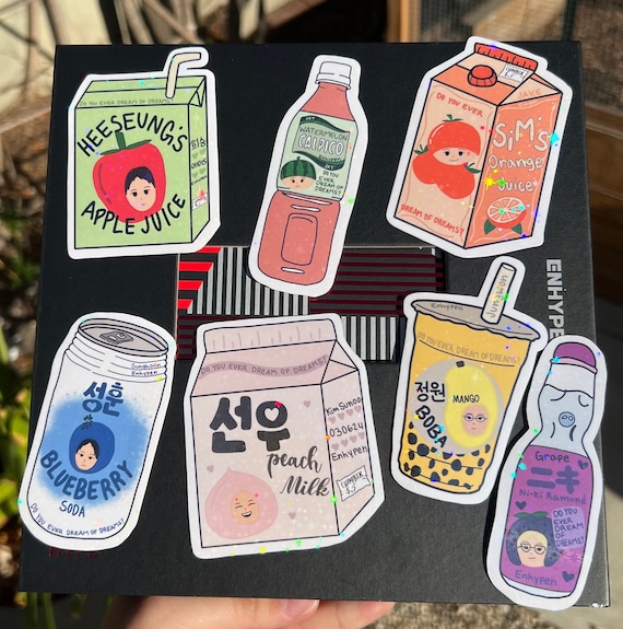 Enhypen Chamber 5 Sticker Set - Etsy