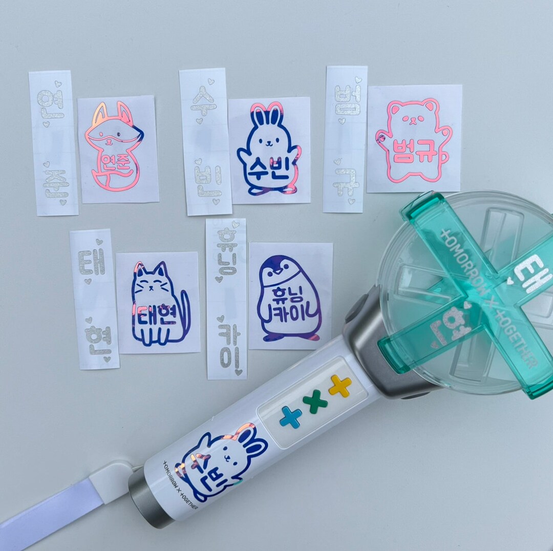 Tomorrow X Together TXT Lightstick Decals - Etsy