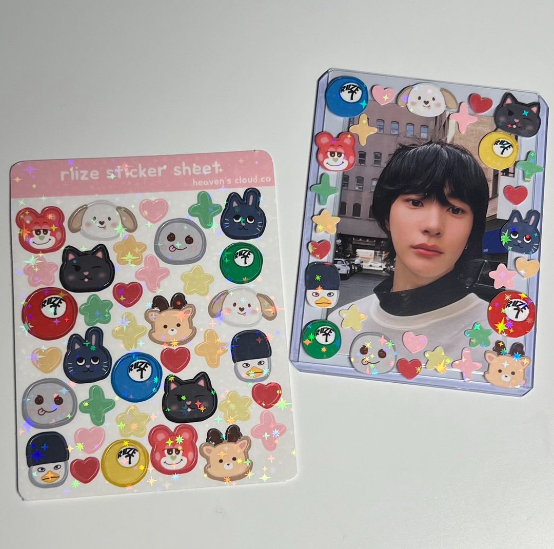 Riize Sticker Sheet - Etsy