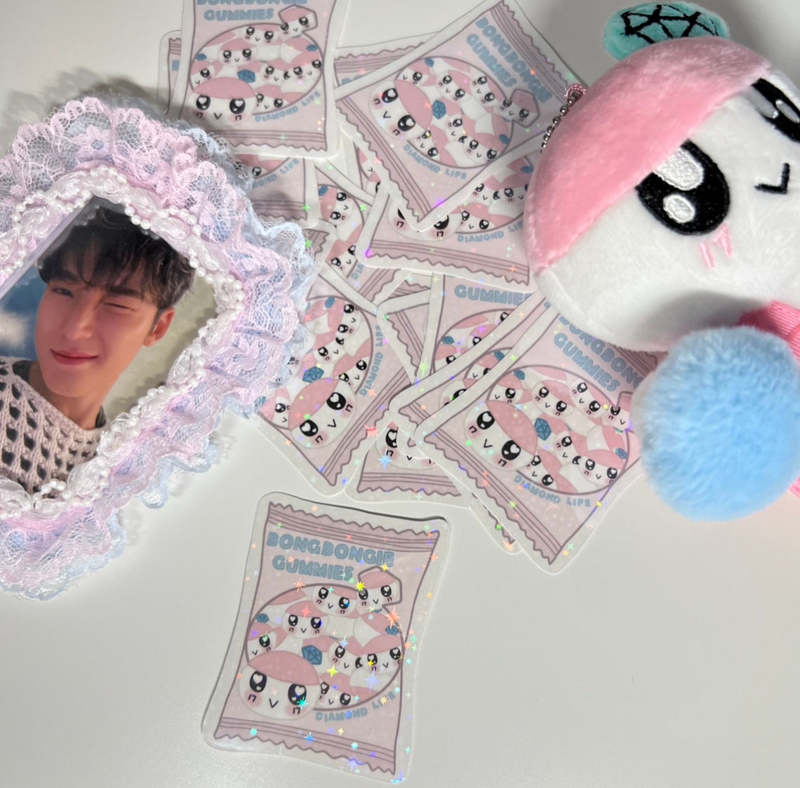 Seventeen Bongbongie Gummy Candy Sparkly Sticker - Etsy