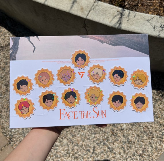 SVT Be the Sun Sticker Set - Etsy