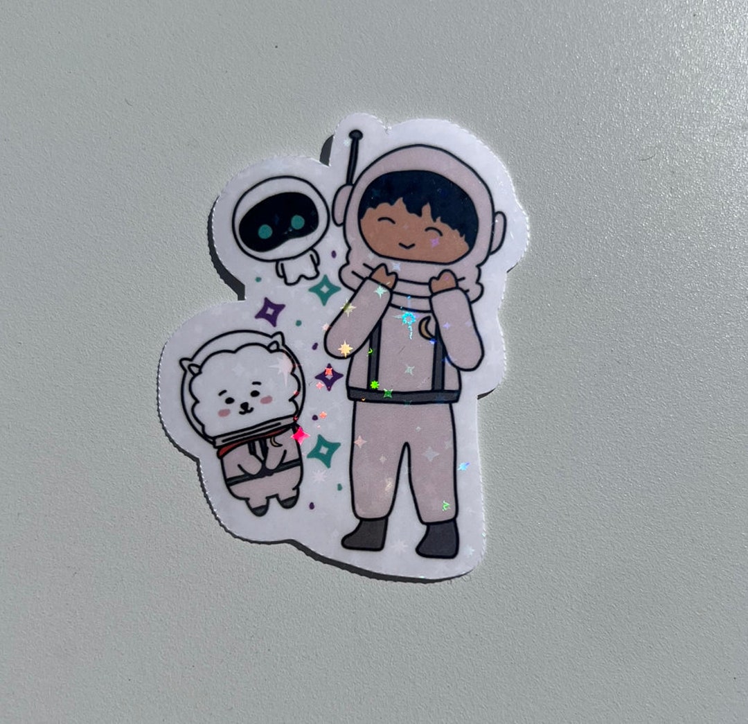 Jin Astronaut Sticker - Etsy