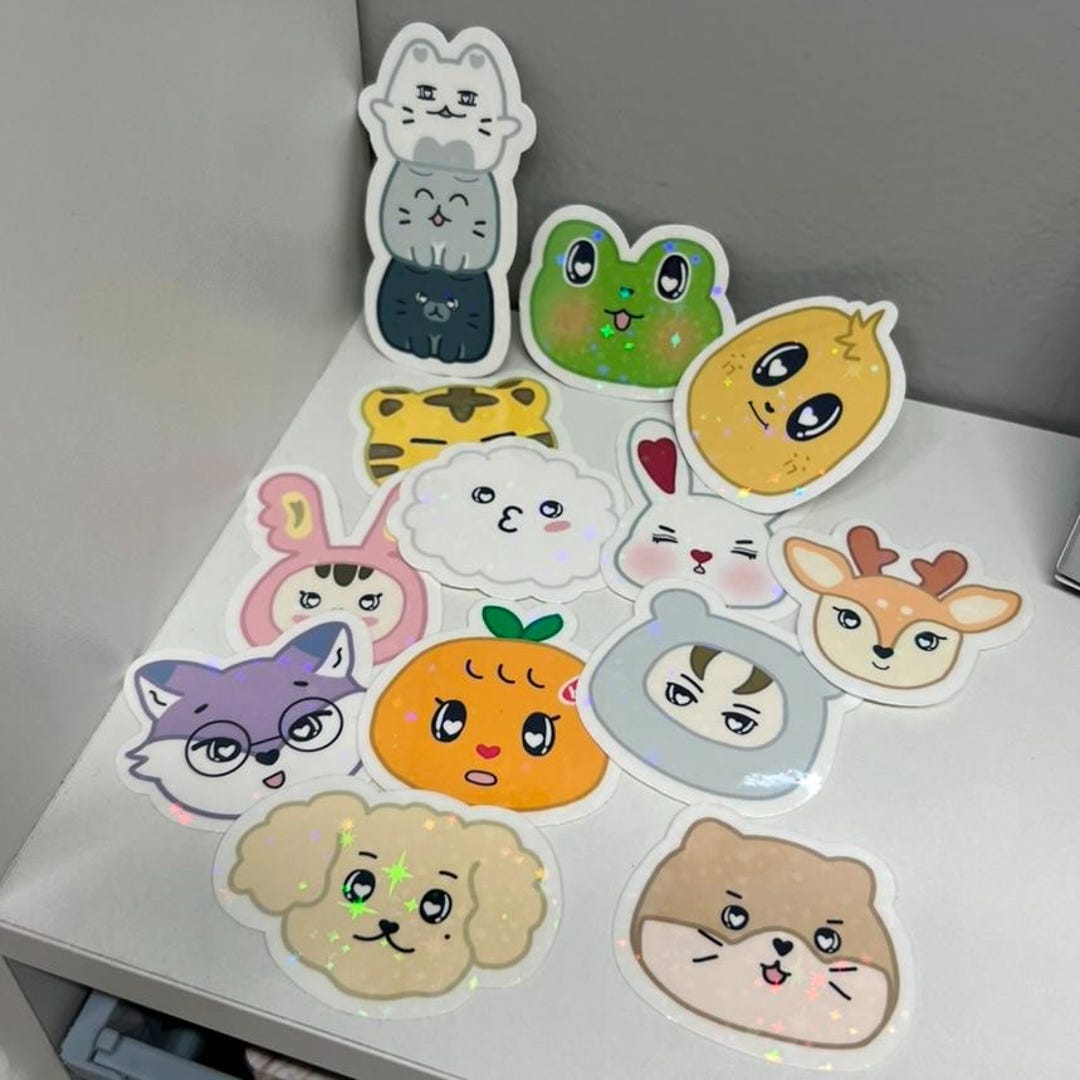Seventeen Character Sticker Set - Etsy